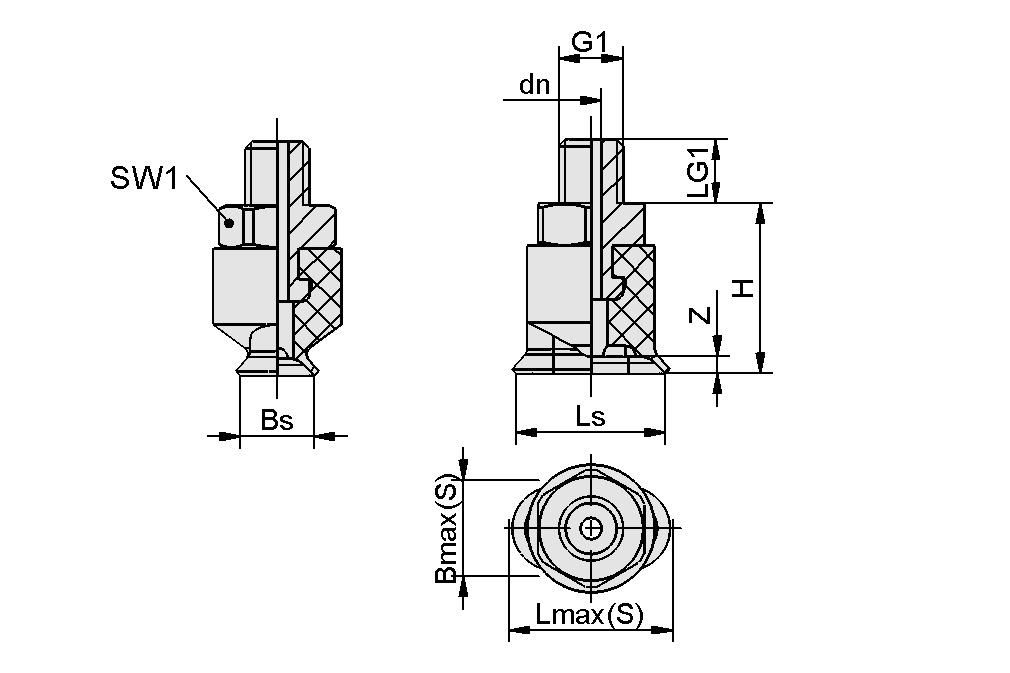 SGON 7x3.5 HT1-ESD-60 M3-AG > 真空元器件