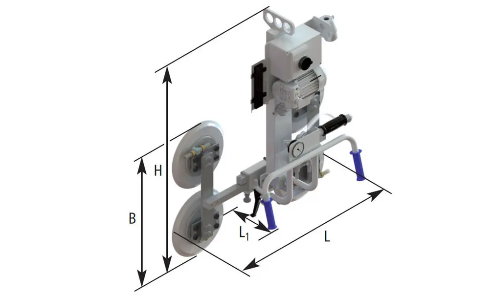 Vacuum Lifting Devices VacuMaster Window 200/300 > Vacuum Lifting Devices